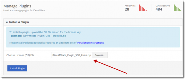 Installing Plugins - iDevAffiliate Knowledge Base, FAQs, Technical Support