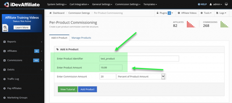 Per-Product Commissioning with Gravity Forms - iDevAffiliate Knowledge Base, FAQs, Technical Support